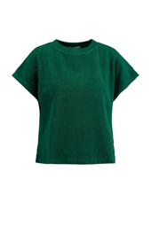 America Today badstof T-shirt Elma groen | wehkamp