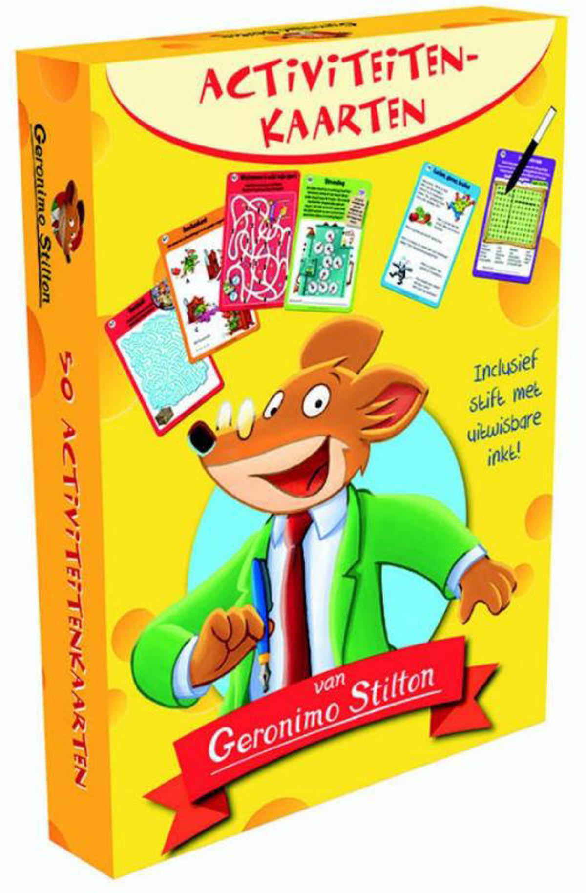 Geronimo Stilton Activiteitenkaarten van Geronimo Stilton (set van 2 ...