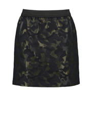 Expresso rok Luna met contrastbies olijfgroen | wehkamp