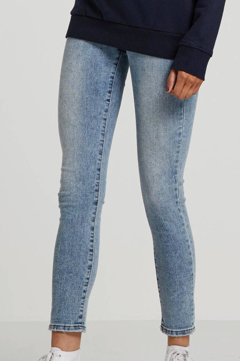 Lois high waist slim fit jeans Celia blauw | wehkamp