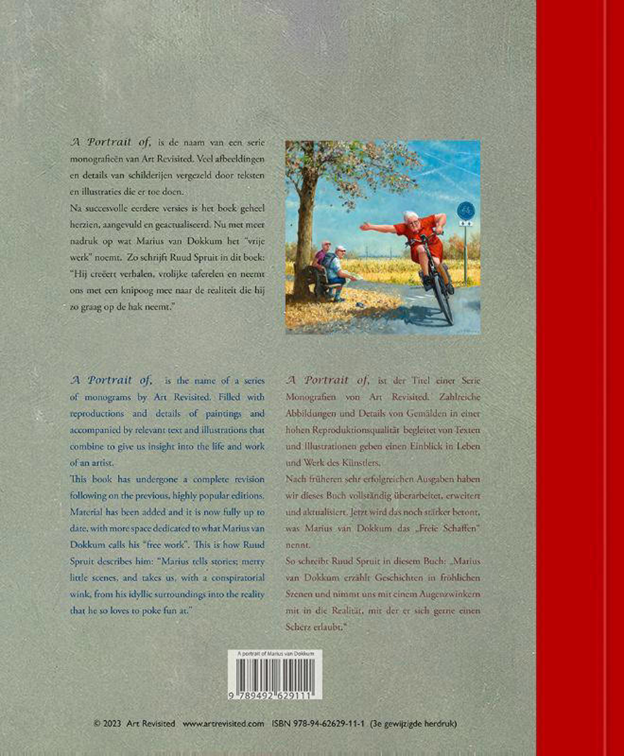 Marius van Dokkum, David Levie, Ruud Spruit, e.a. A portait of Marius ...