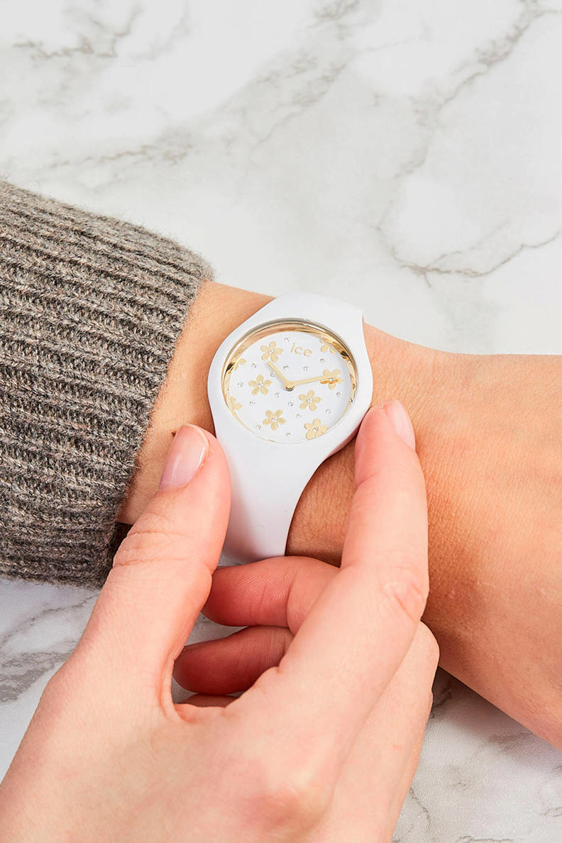 Ice-Watch Flower horloge IW016658 wit | wehkamp