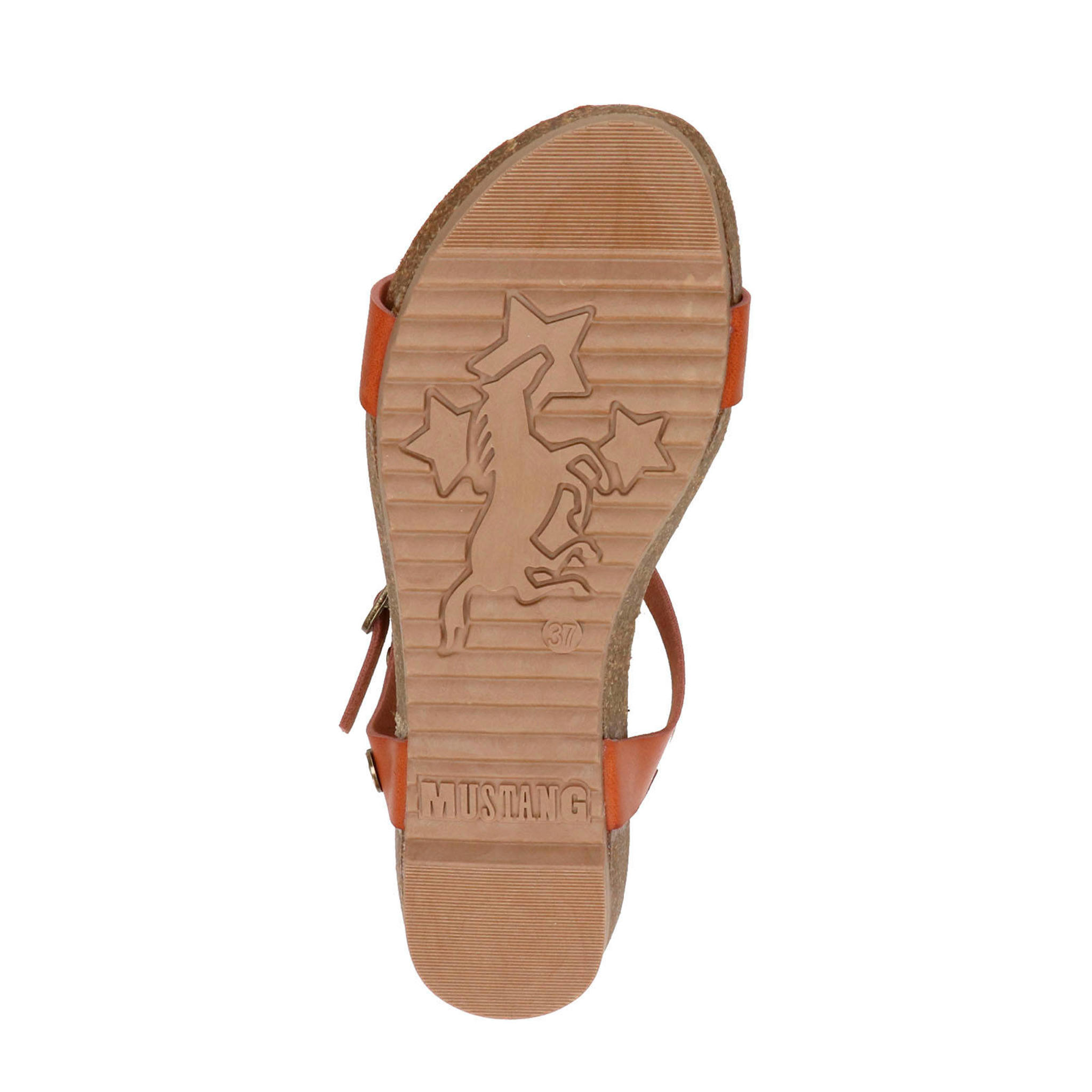 Mustang sandalen cognac kopen? | Morgen in huis | wehkamp