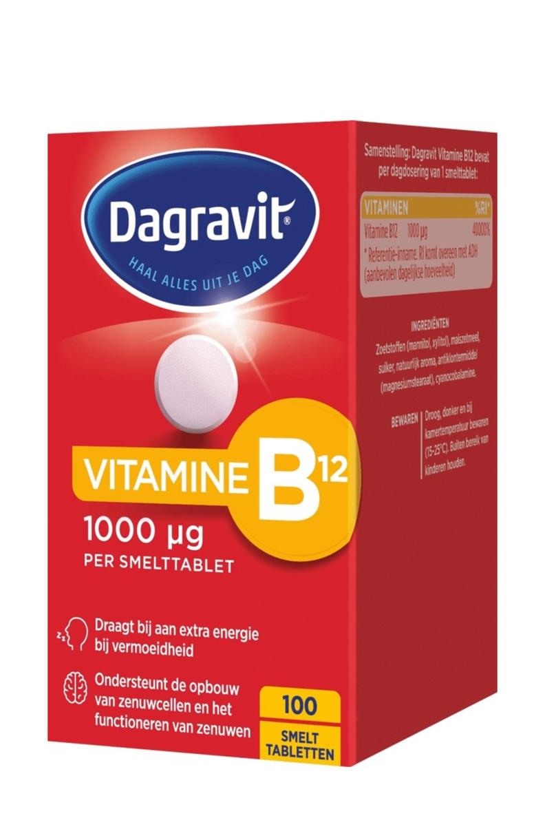 Dagravit Vitamine B12 - 100 stuks | wehkamp