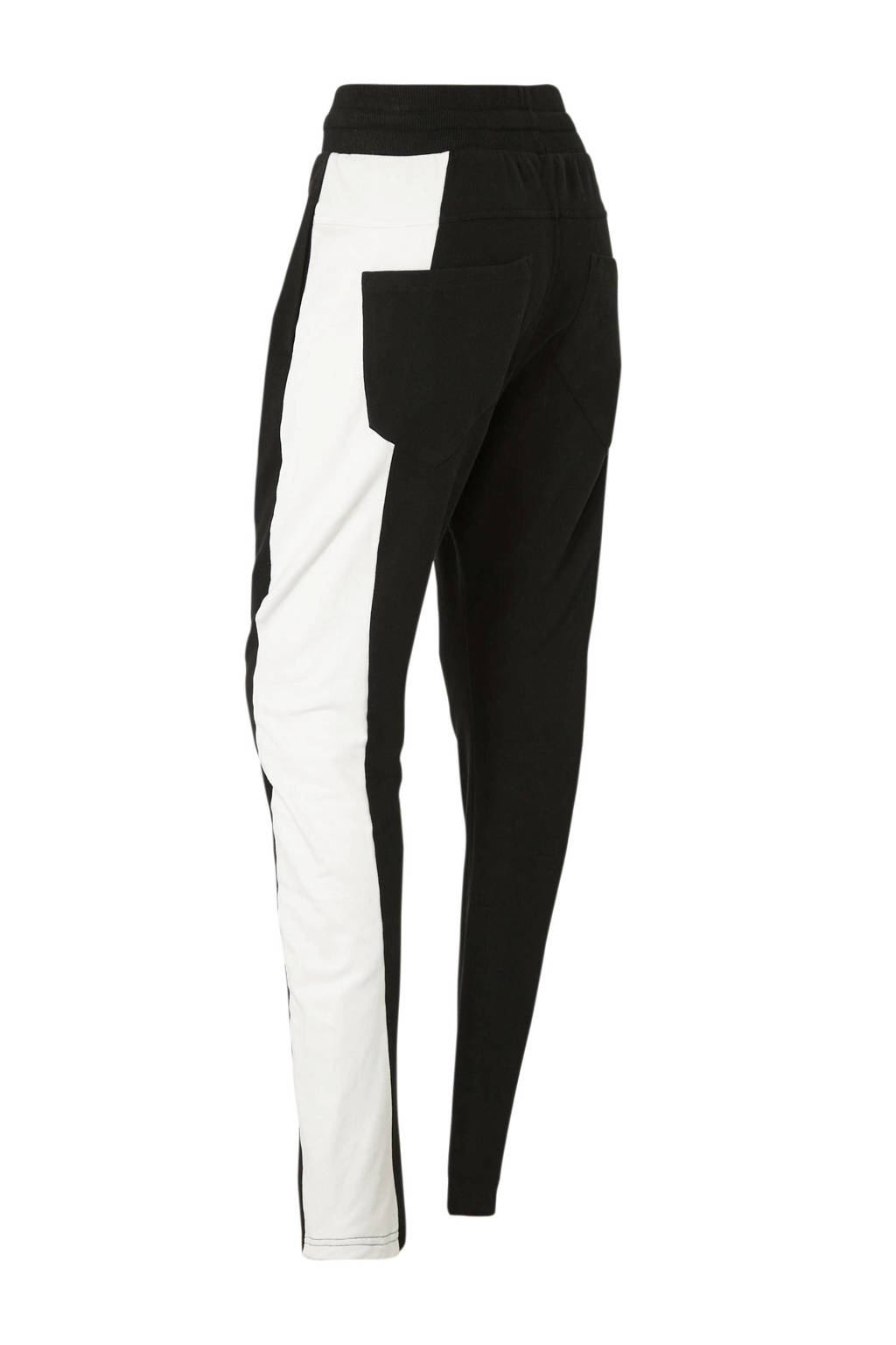 10days Regular Fit Broek Met Zijstreep Zwartwit Wehkamp