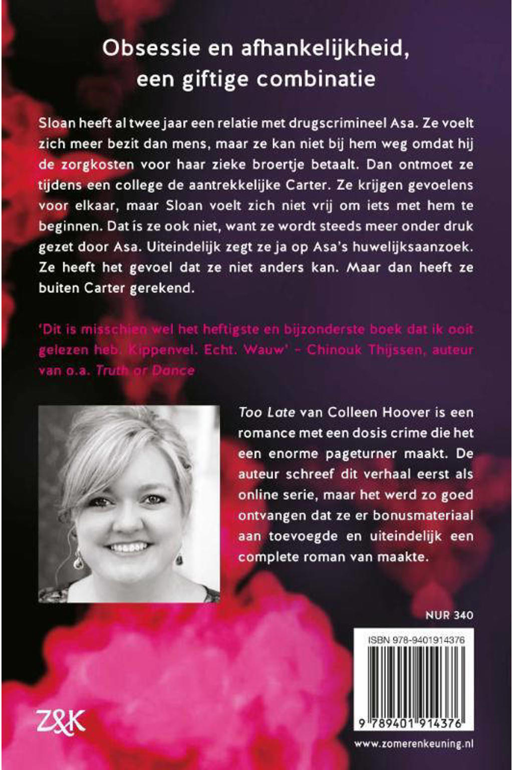 Colleen Hoover Too late | wehkamp