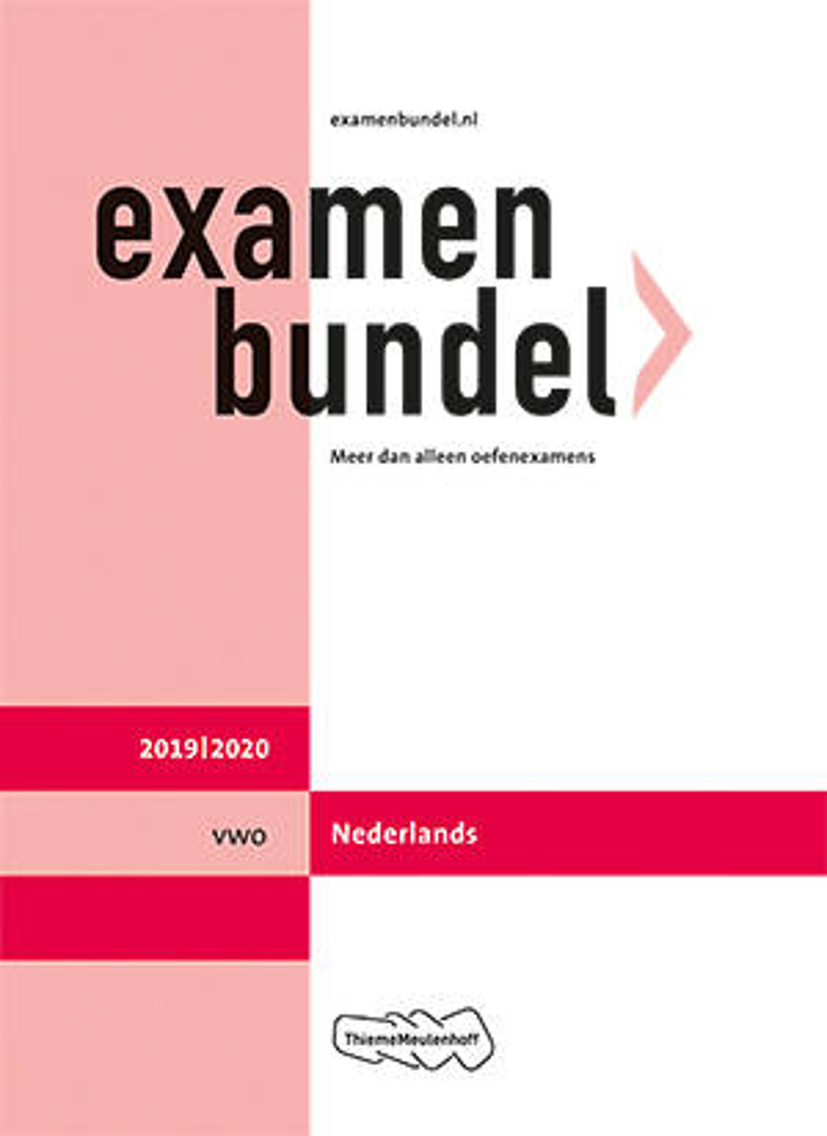 Examenbundel vwo Nederlands 2019/2020 | wehkamp