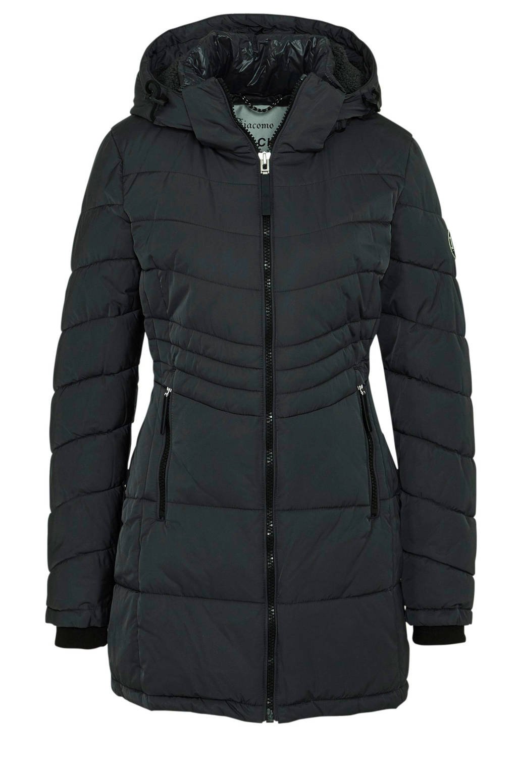 Giacomo winterjas grijs | wehkamp