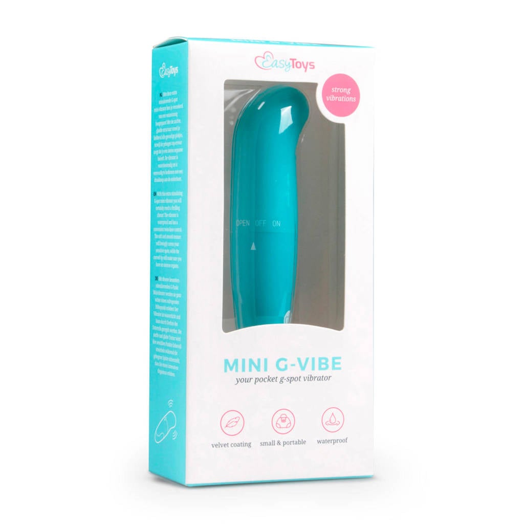 Easytoys Mini G Spot Vibrator Turquoise Wehkamp