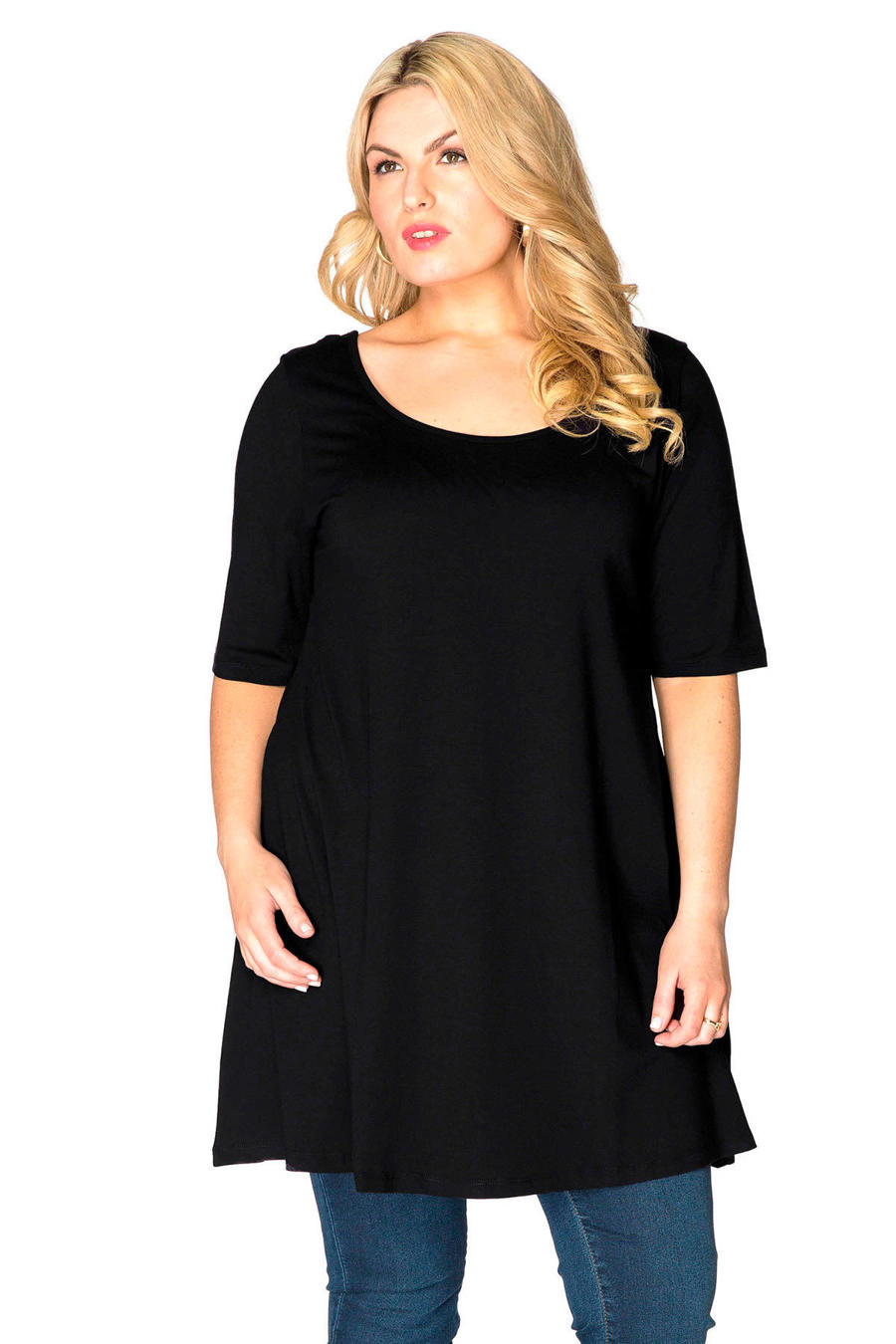 Zwarte tunieken voor dames online kopen? | Wehkamp