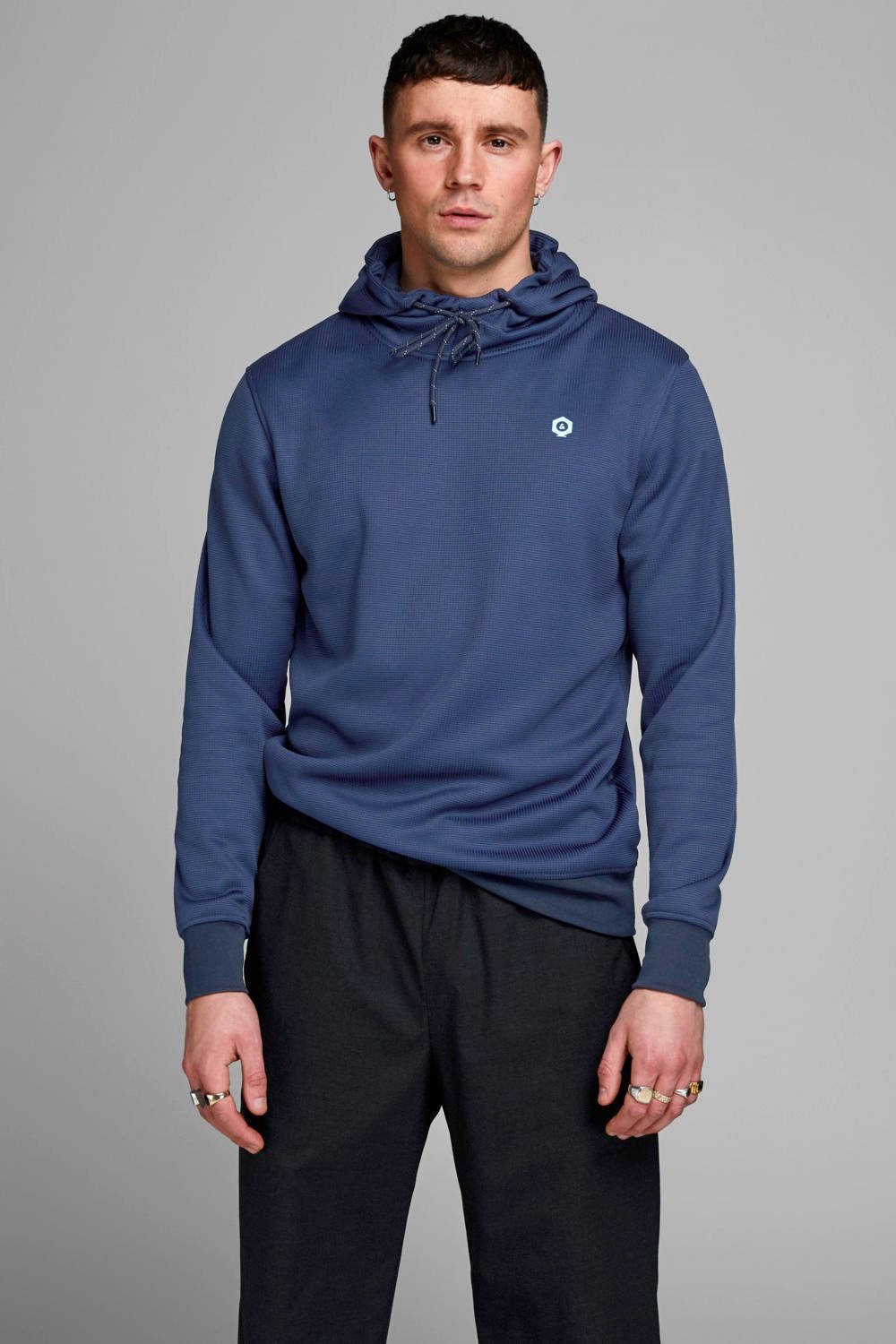 JACK & JONES CORE hoodie blauw | wehkamp