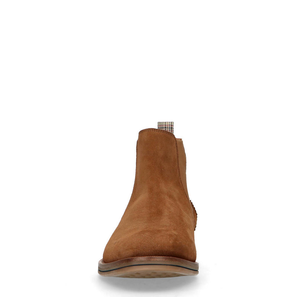 Sacha suède chelsea boots bruin | wehkamp