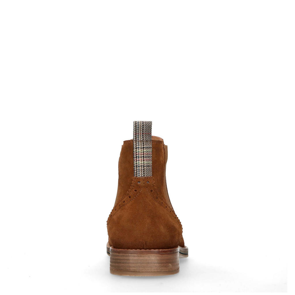 Sacha suède chelsea boots bruin | wehkamp
