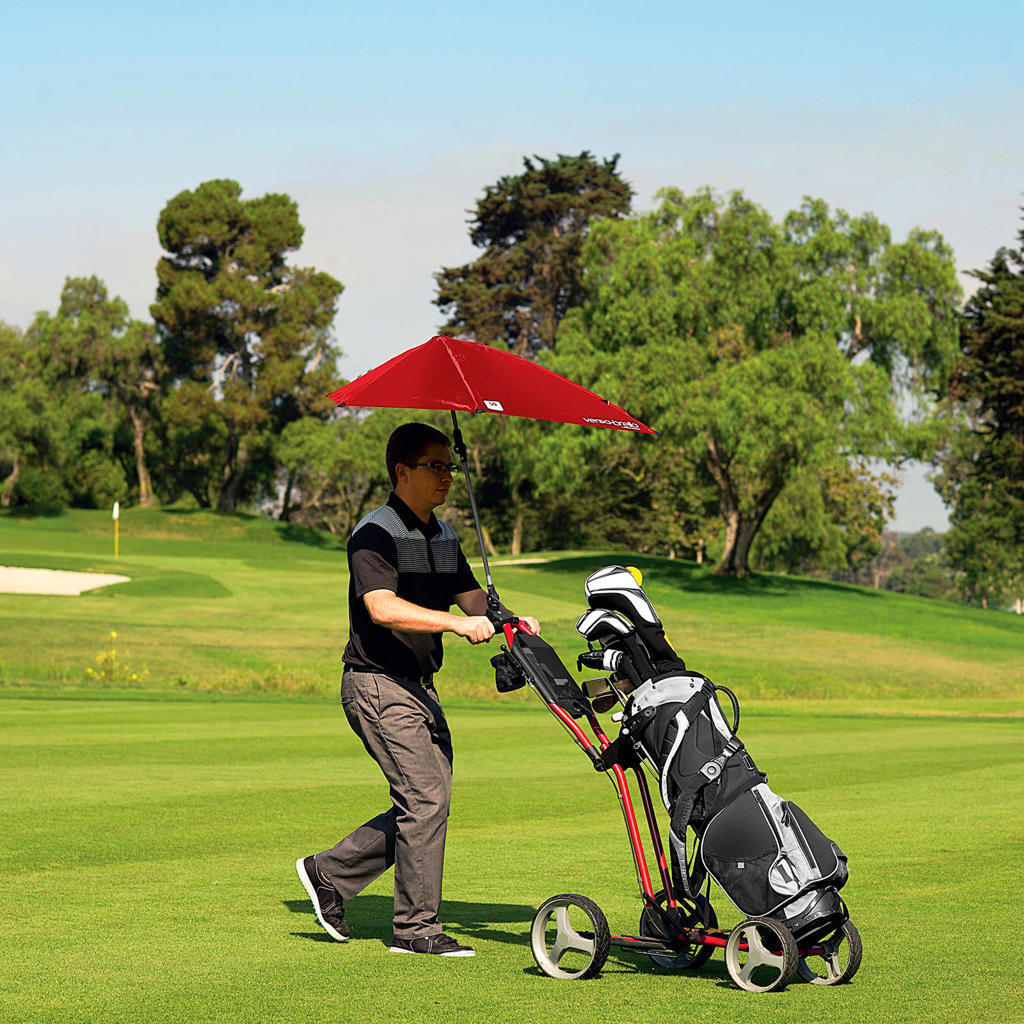 Sport-Brella Versa-Brella Paraplu / Parasol rood | wehkamp