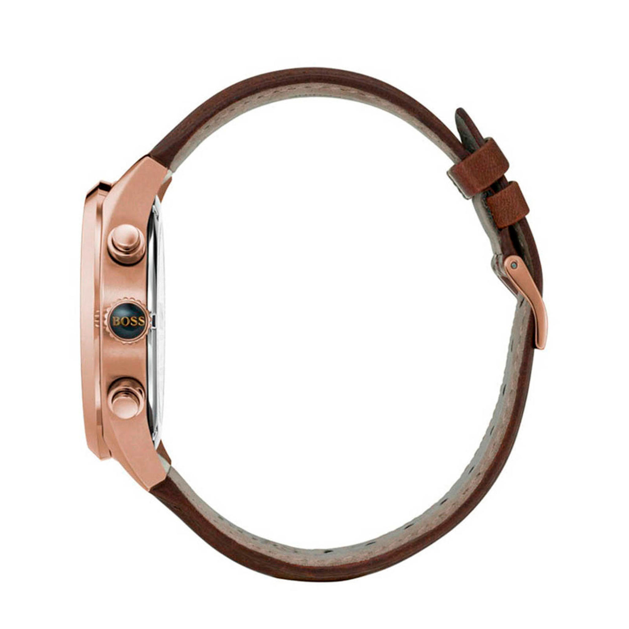 BOSS Grand Prix horloge HB1513604 bruin | wehkamp