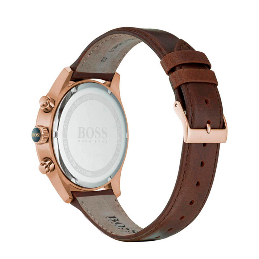 BOSS Grand Prix horloge HB1513604 bruin | wehkamp