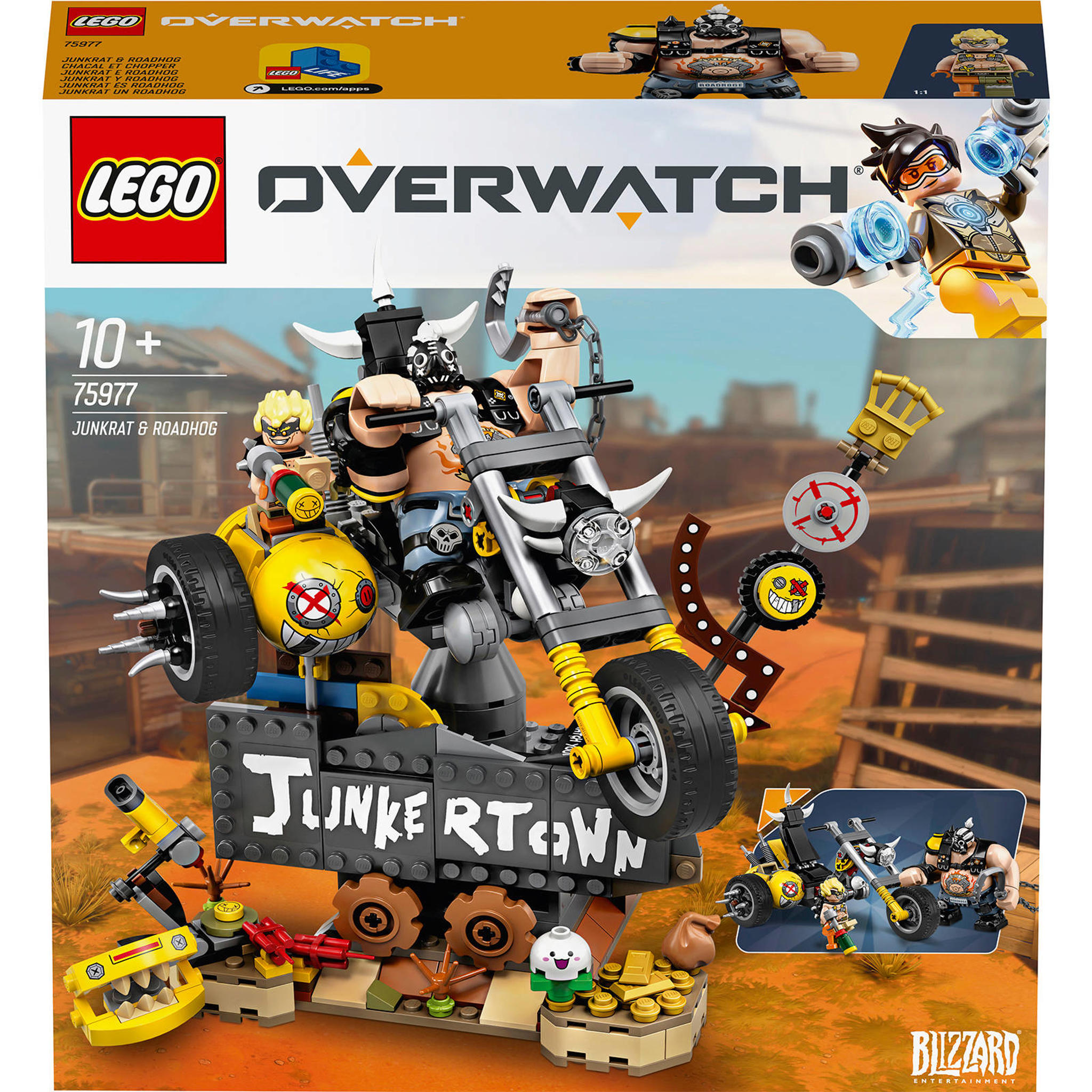 LEGO Overwatch Junkrat & Roadhog 75977 | wehkamp