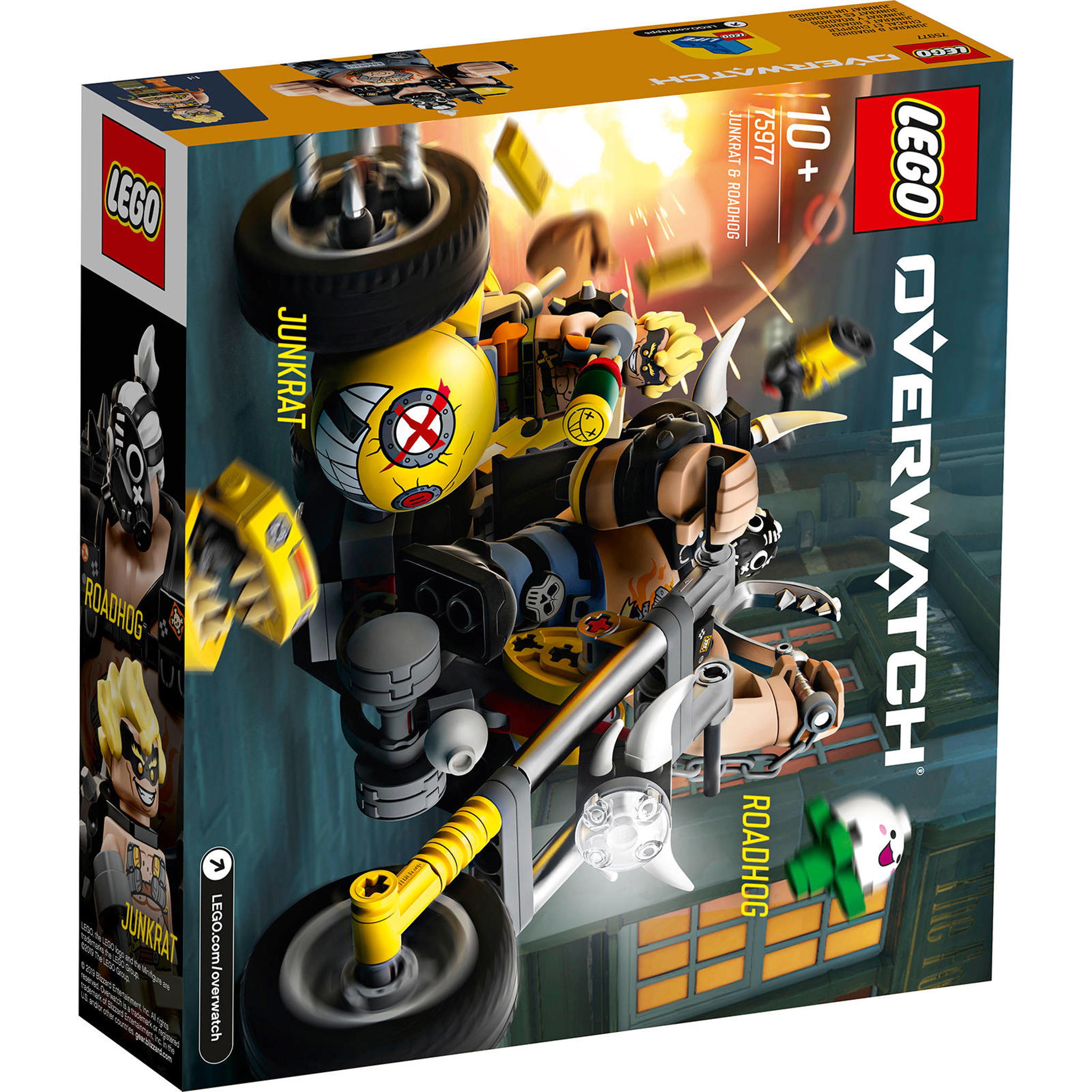 LEGO Overwatch Junkrat & Roadhog 75977 | wehkamp