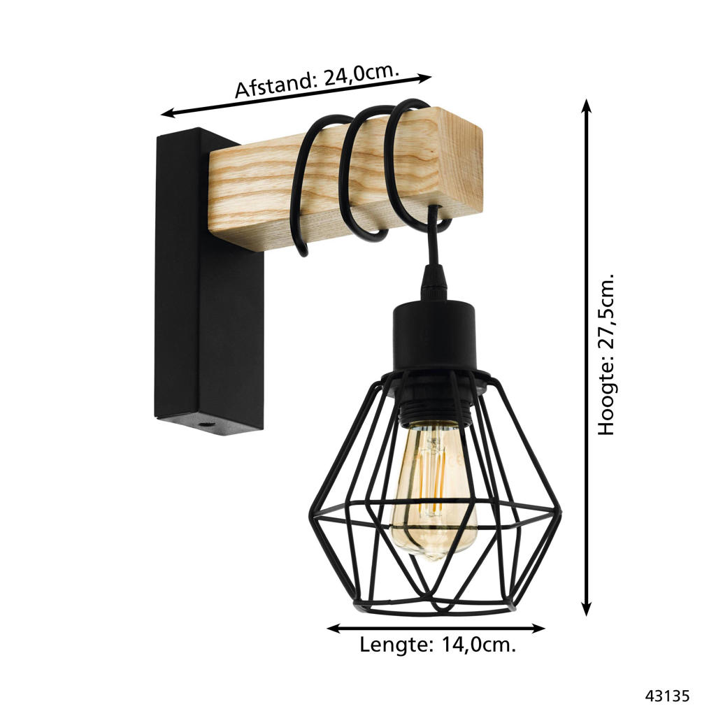 EGLO wandlamp Townshend 5 kopen? | Morgen in huis | wehkamp