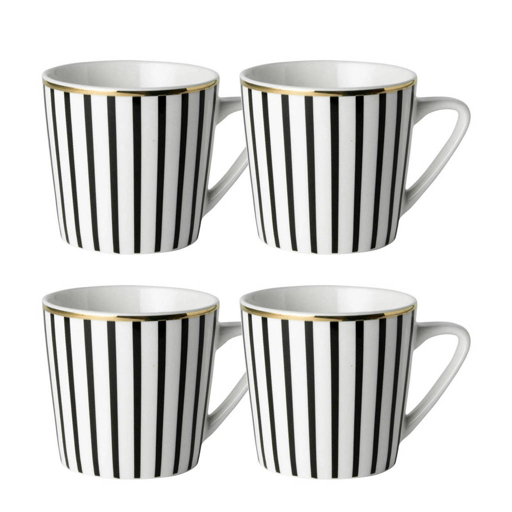 Dutch Rose mok (set van 4) | wehkamp