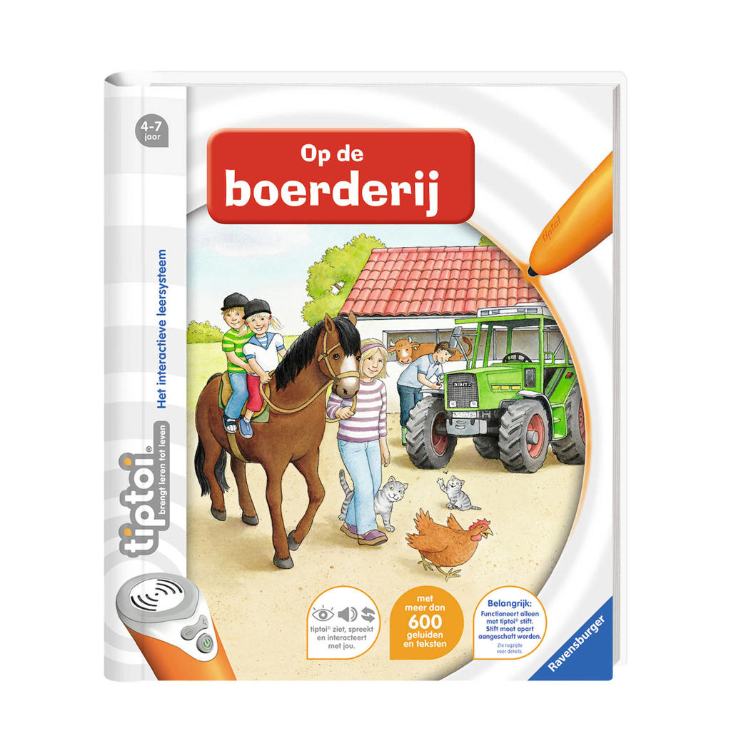 Ravensburger Tiptoi Op de boerderij | wehkamp