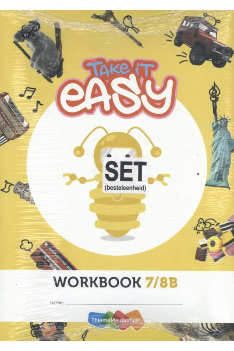 Take it easy Werkschrift groep 7/8B (set a 5 ex) 2e druk | wehkamp