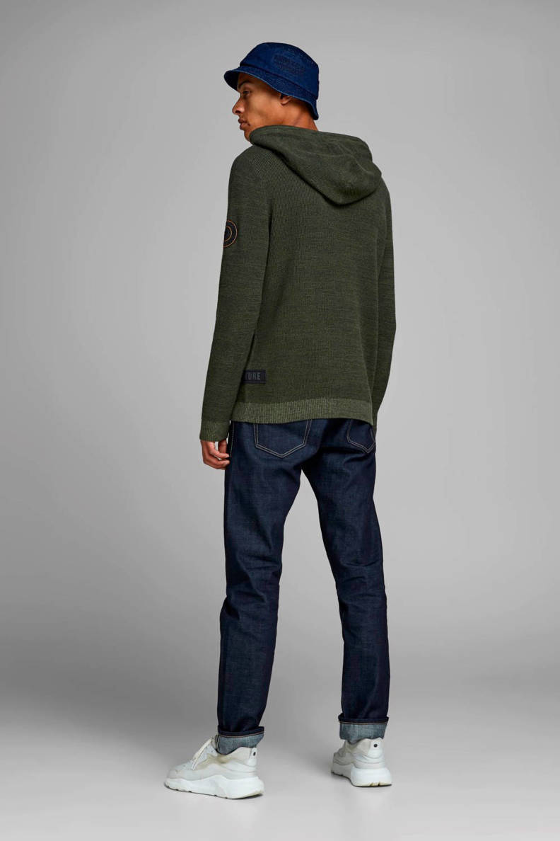 JACK & JONES CORE trui donkergroen | wehkamp