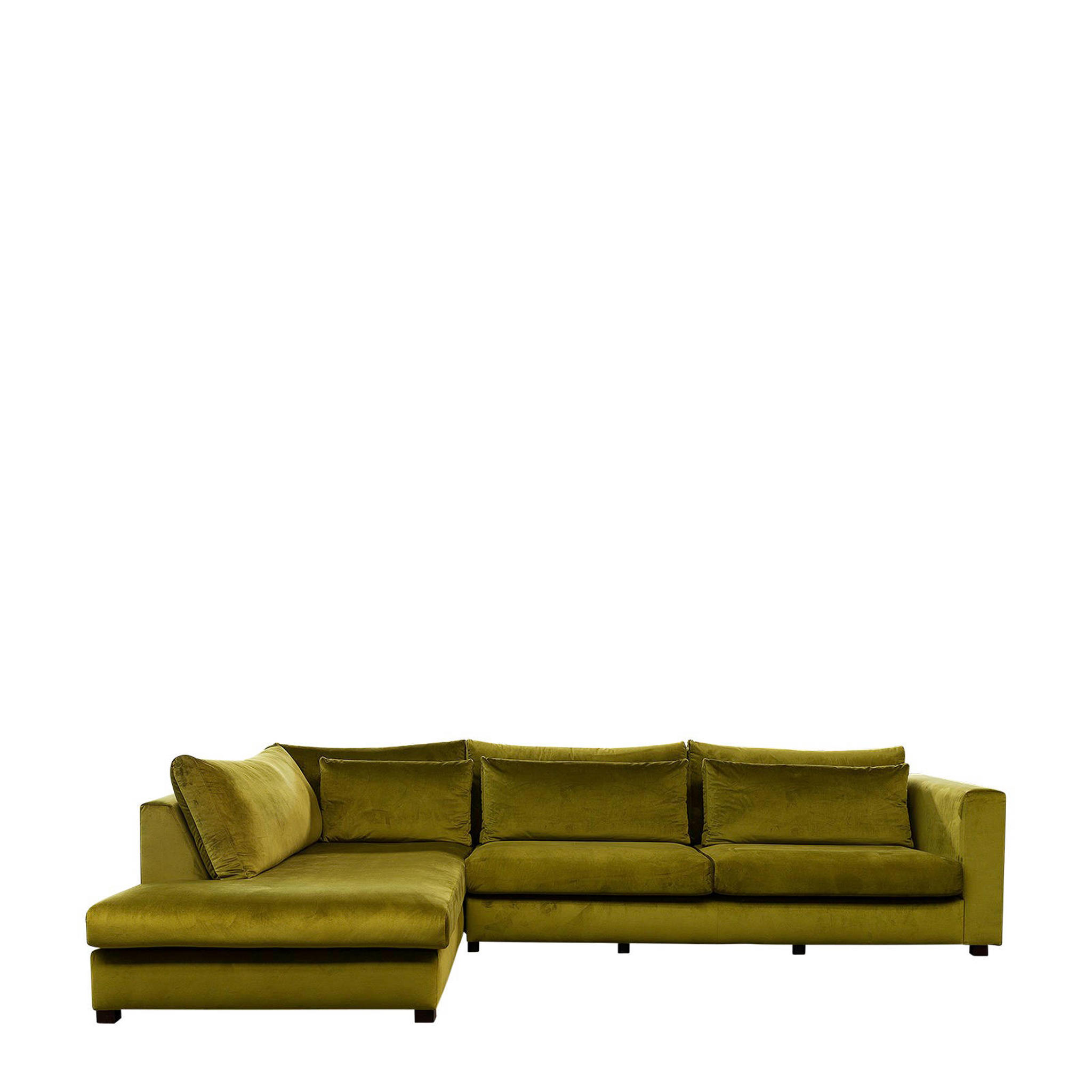 4X6 SOFA hoekbank links X2 velours | wehkamp