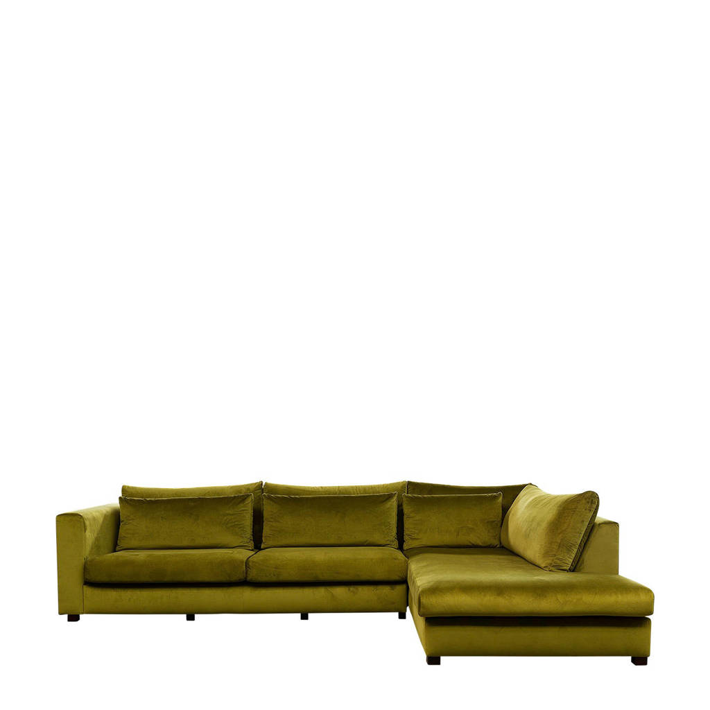 4X6 SOFA hoekbank rechts X2 velours | wehkamp