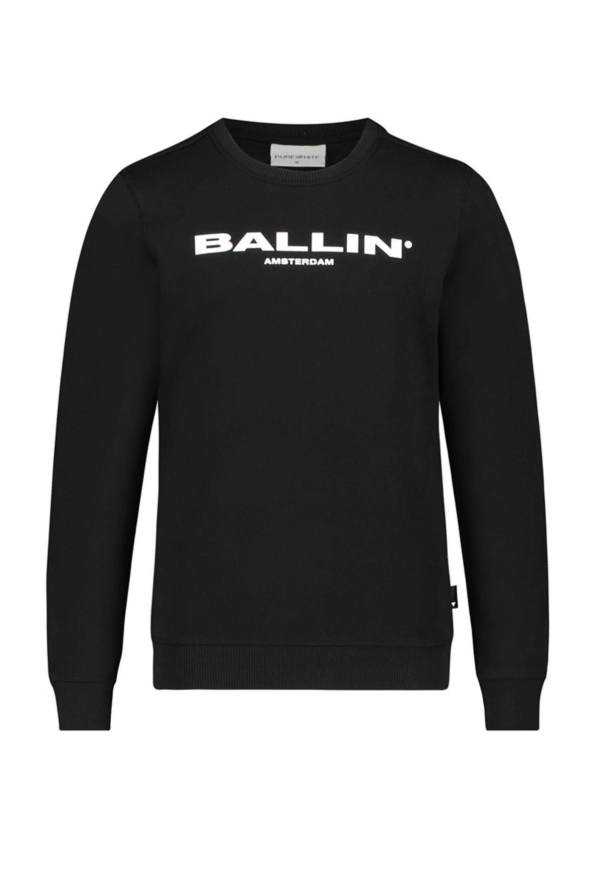 Ballin sweater met logo zwart | wehkamp