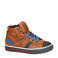 Kipling Basket 1 leren sneakers cognac/blauw | wehkamp