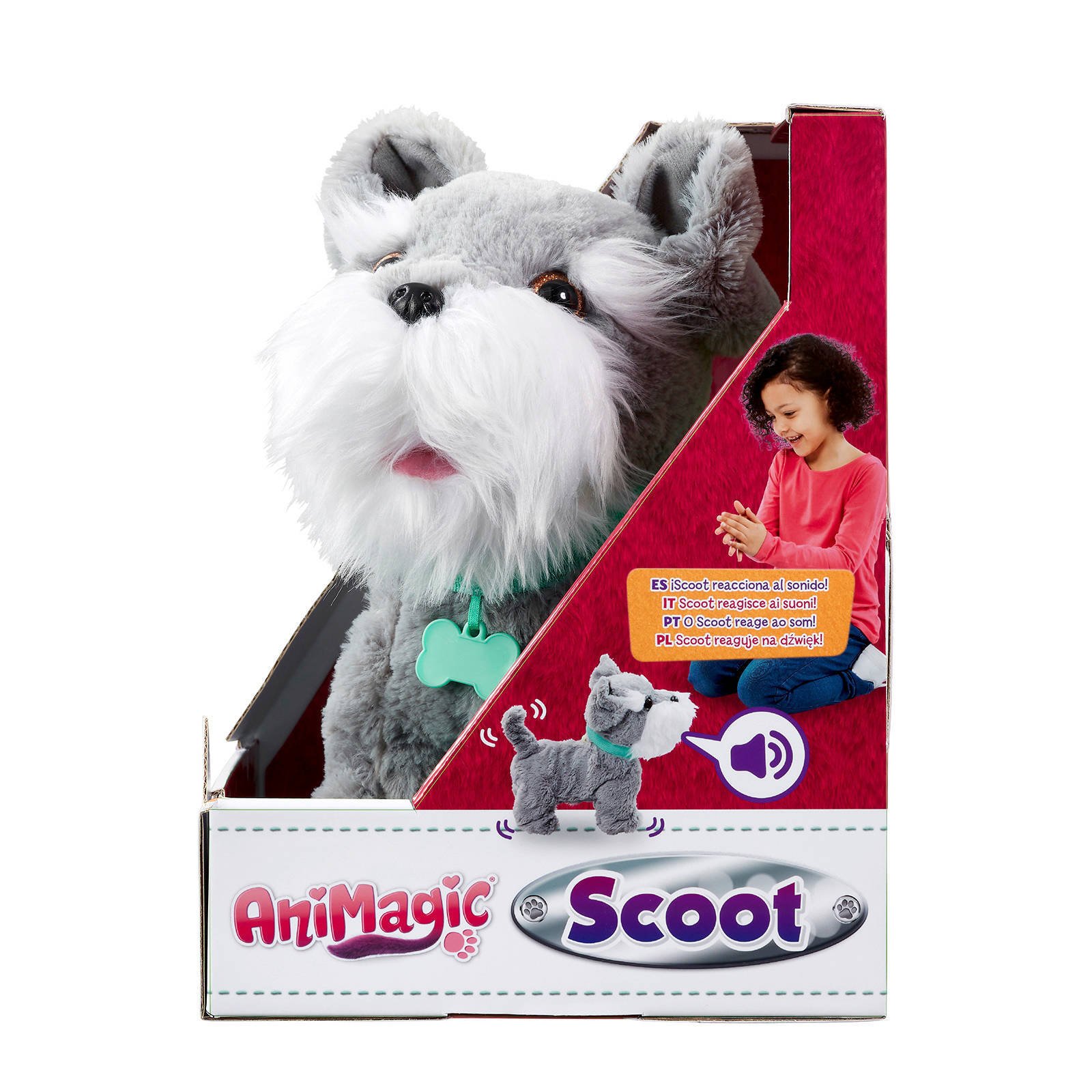 Goliath Animagic Scoot interactieve knuffel | wehkamp