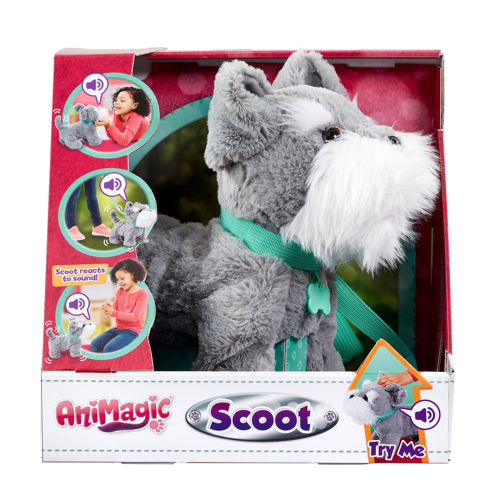 Goliath Animagic Scoot interactieve knuffel | wehkamp