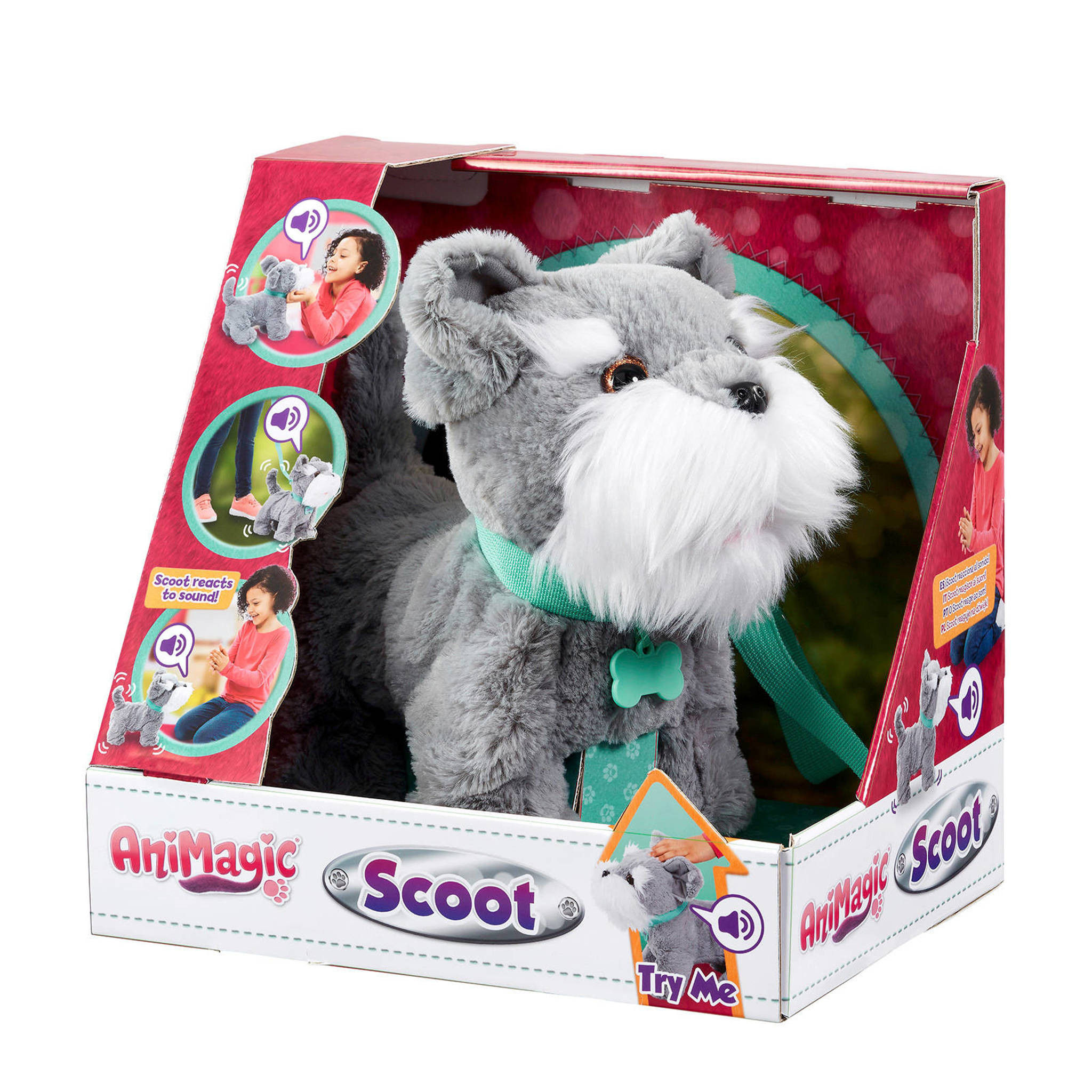 Goliath Animagic Scoot interactieve knuffel | wehkamp