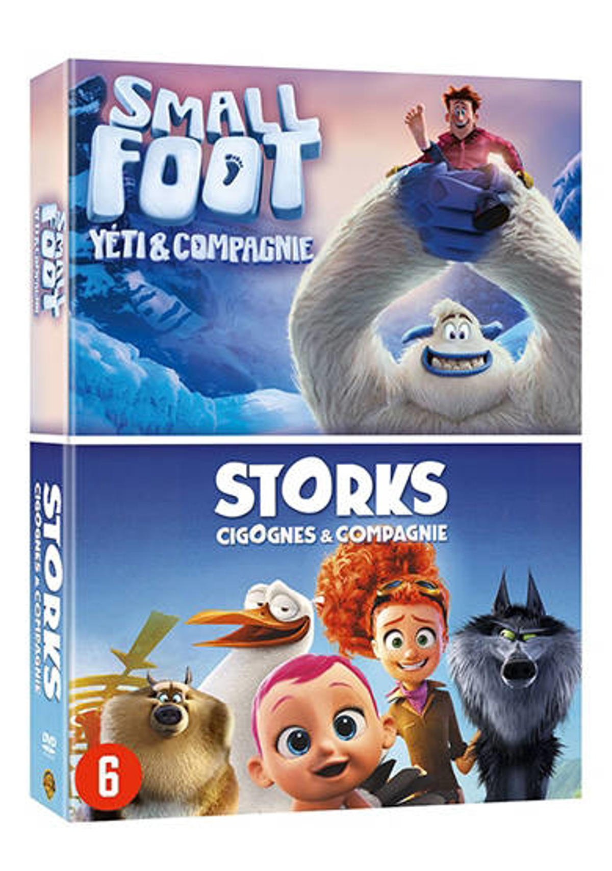 Smallfoot + Storks (DVD) | wehkamp