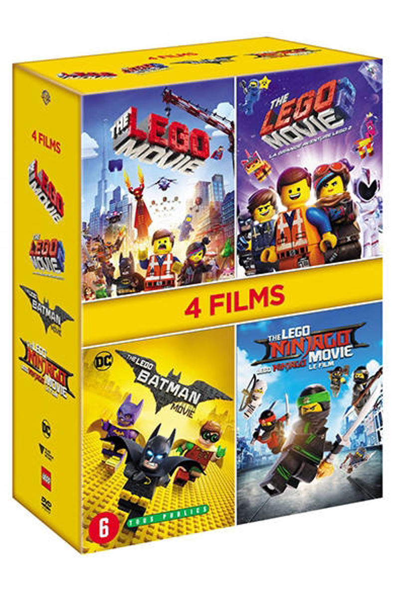 Lego Movie Collection (4 Films) (DVD) | wehkamp