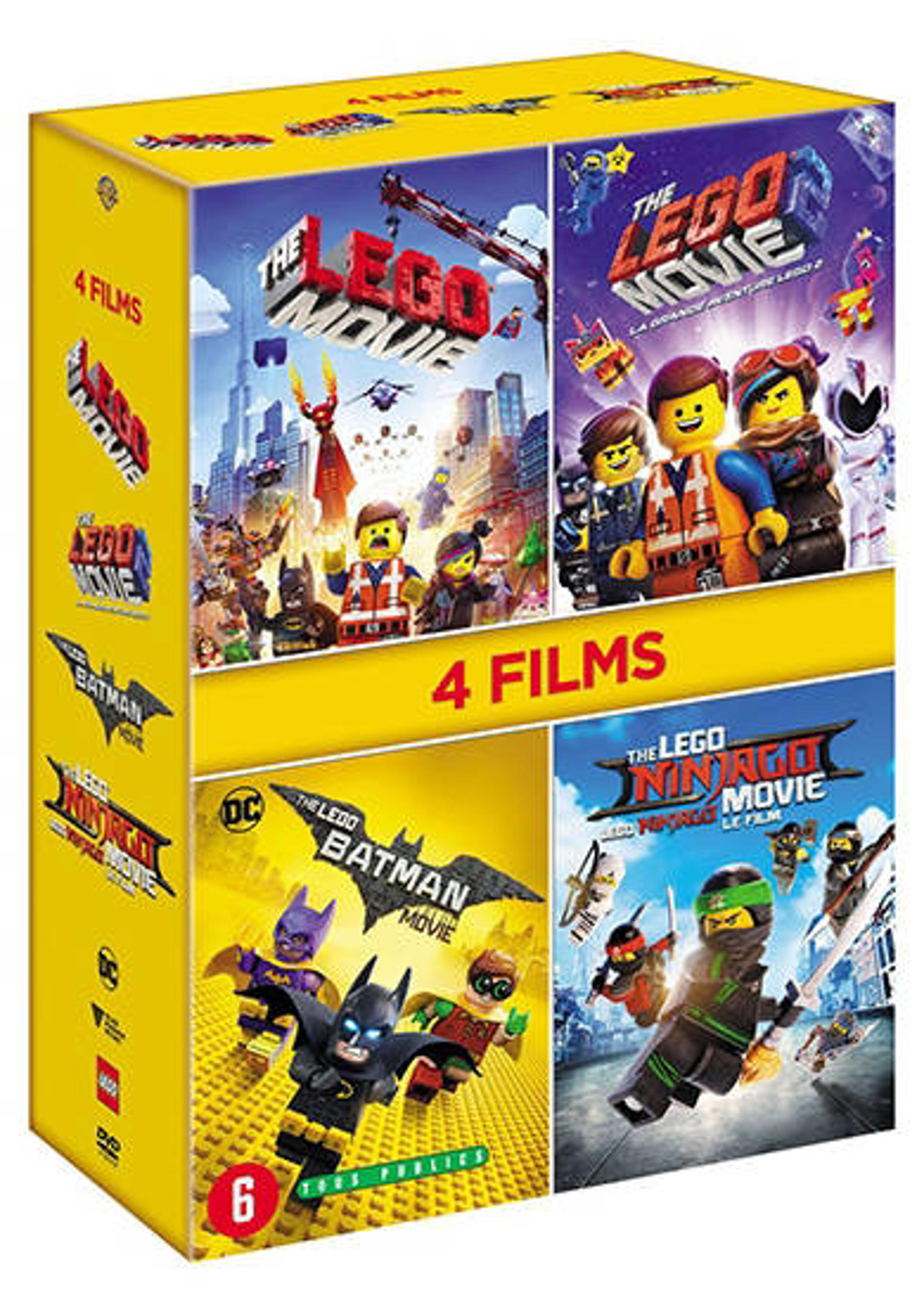 Lego Movie Collection (4 Films) (DVD) | wehkamp