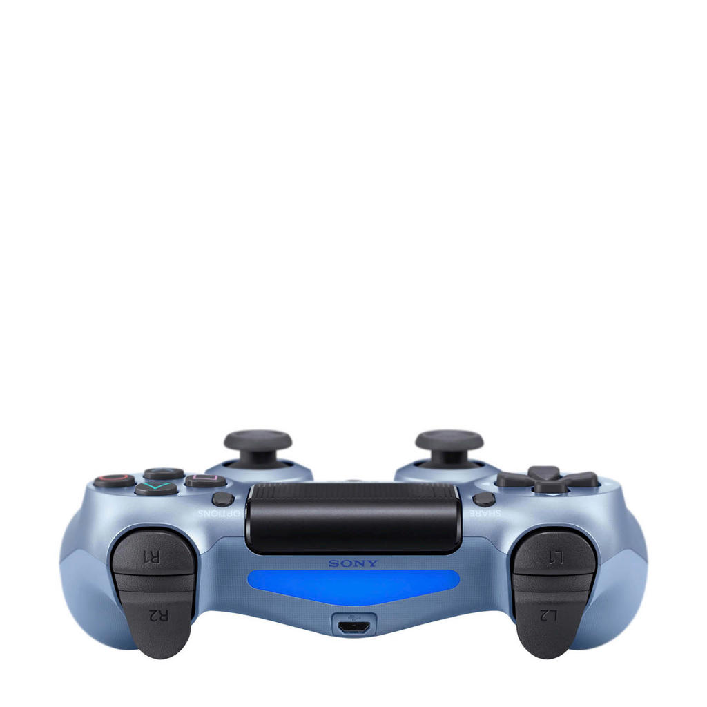 Sony PS4 Wireless Dualshock 4 V2 controller titanium blauw | wehkamp