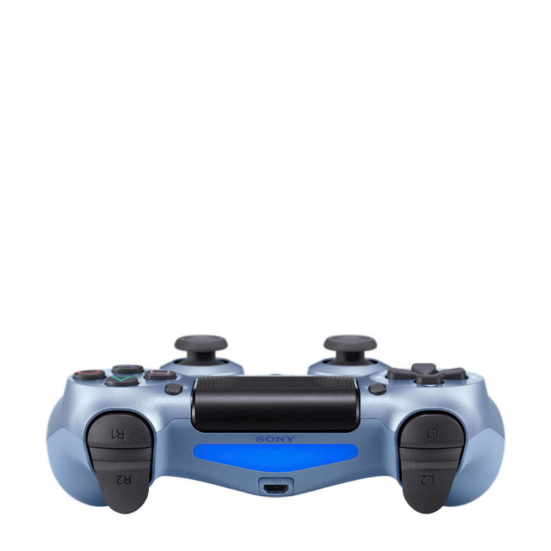 Sony PS4 Wireless Dualshock 4 V2 controller titanium blauw | wehkamp