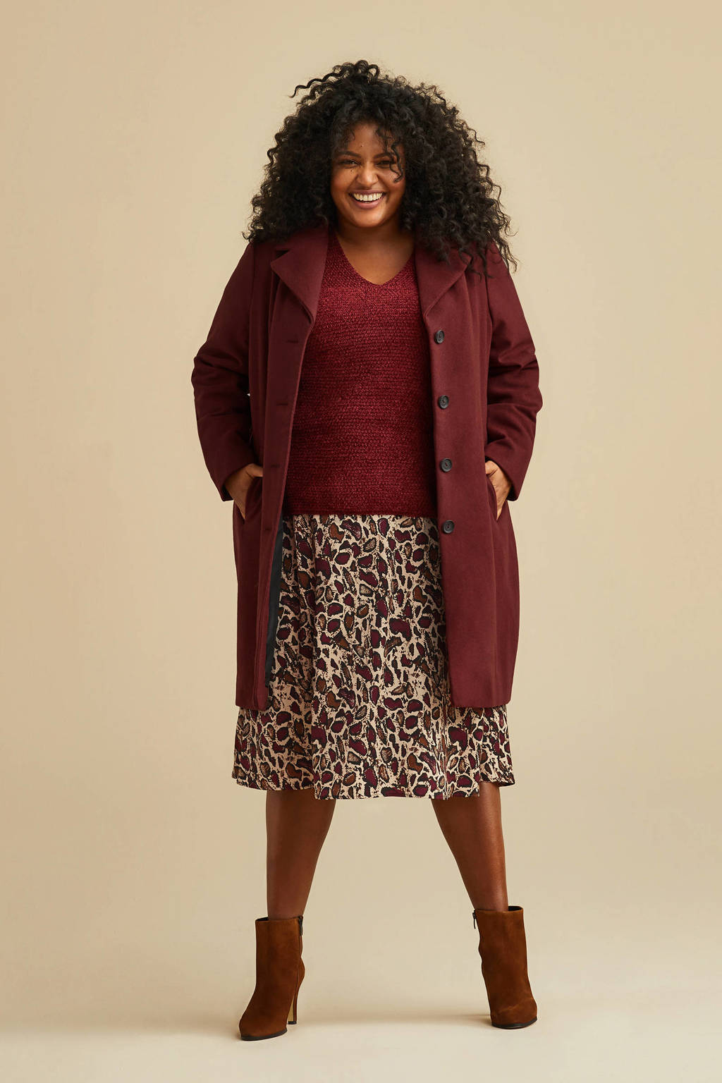 MS Mode rok met all over print rood | wehkamp