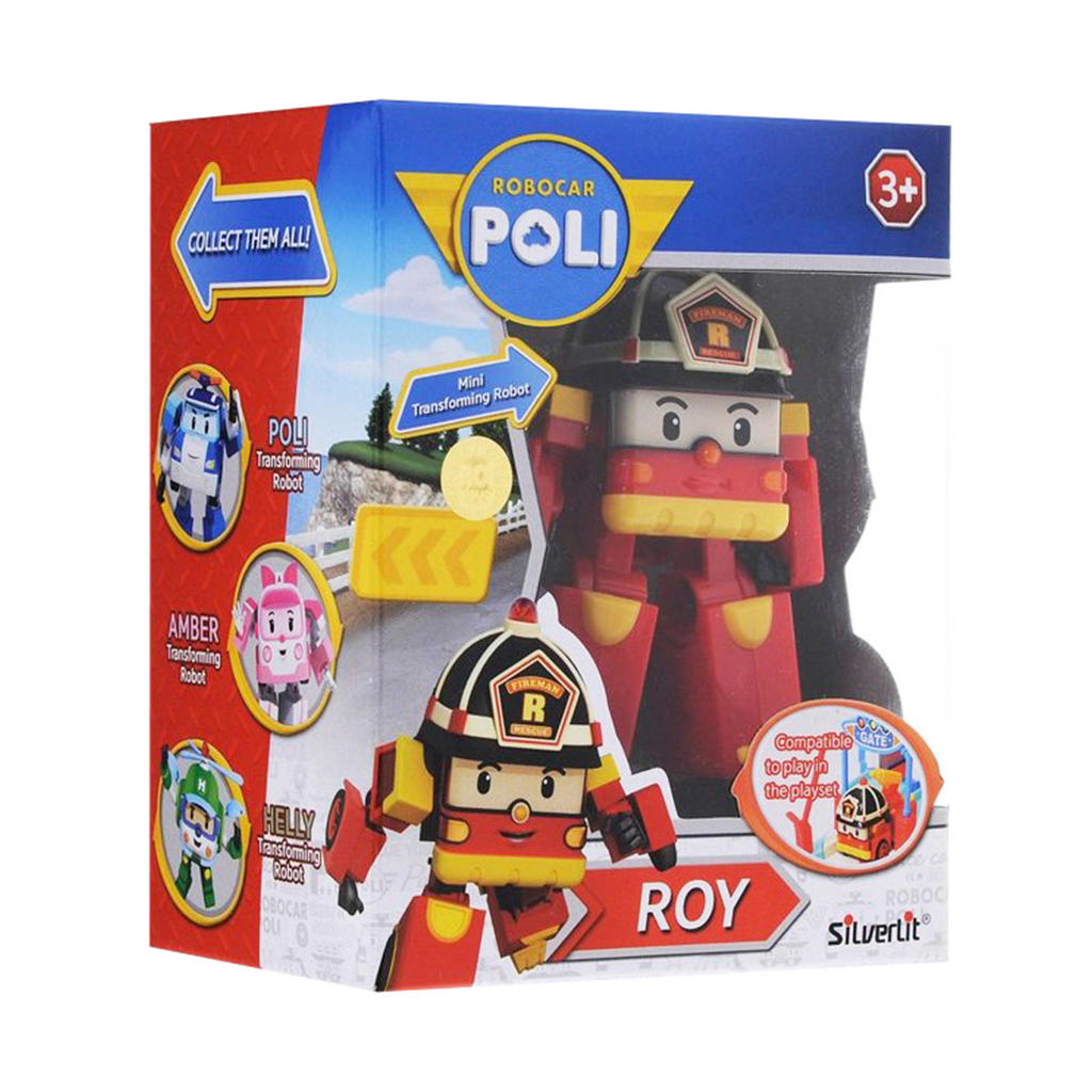 Silverlit Robocar Poli Mini Transforming robot Roy | wehkamp