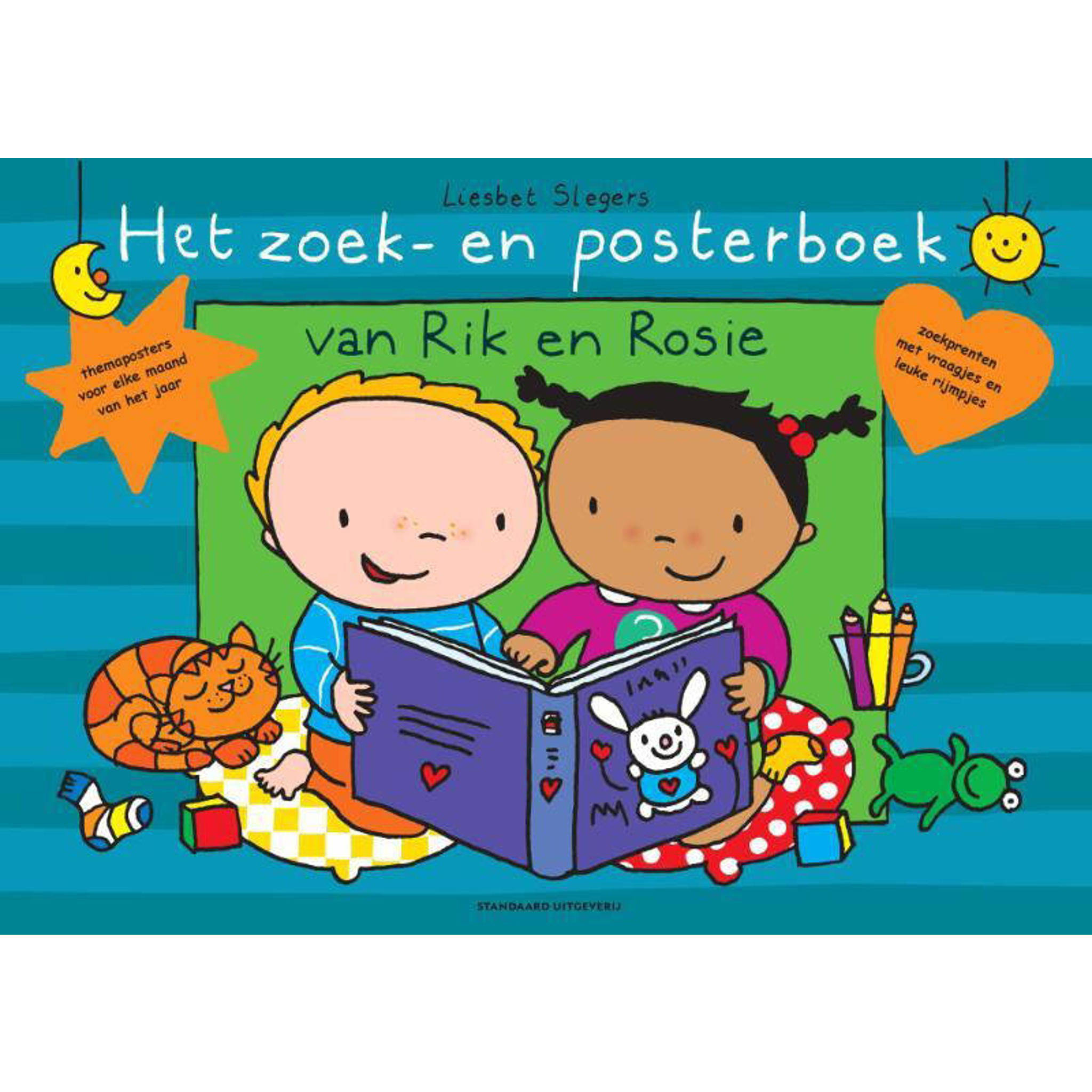 Liesbet Slegers Rik: Het zoek- en posterboek van Rik en Rosie | wehkamp