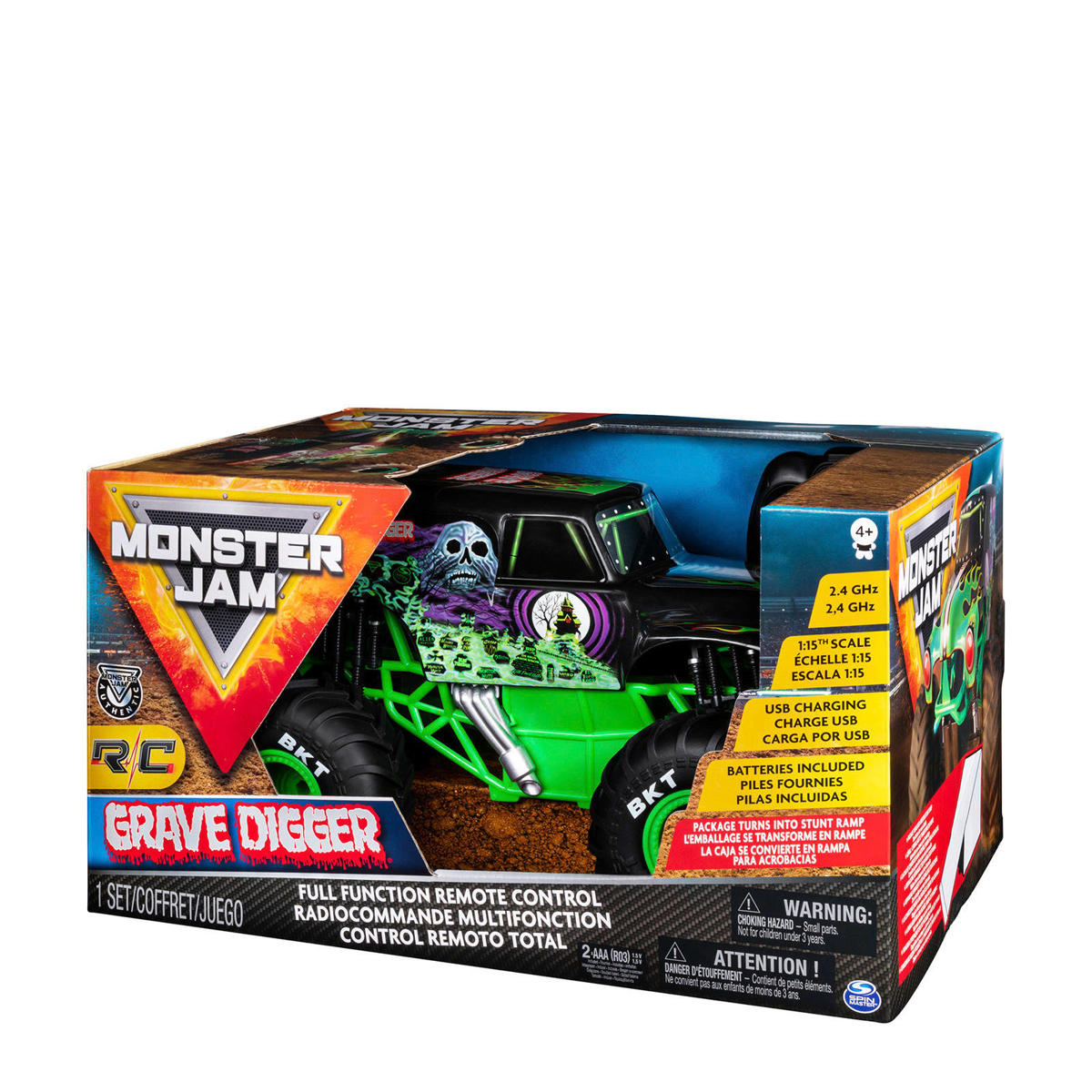 Monster Jam Monster Jam 1:15 RC | wehkamp