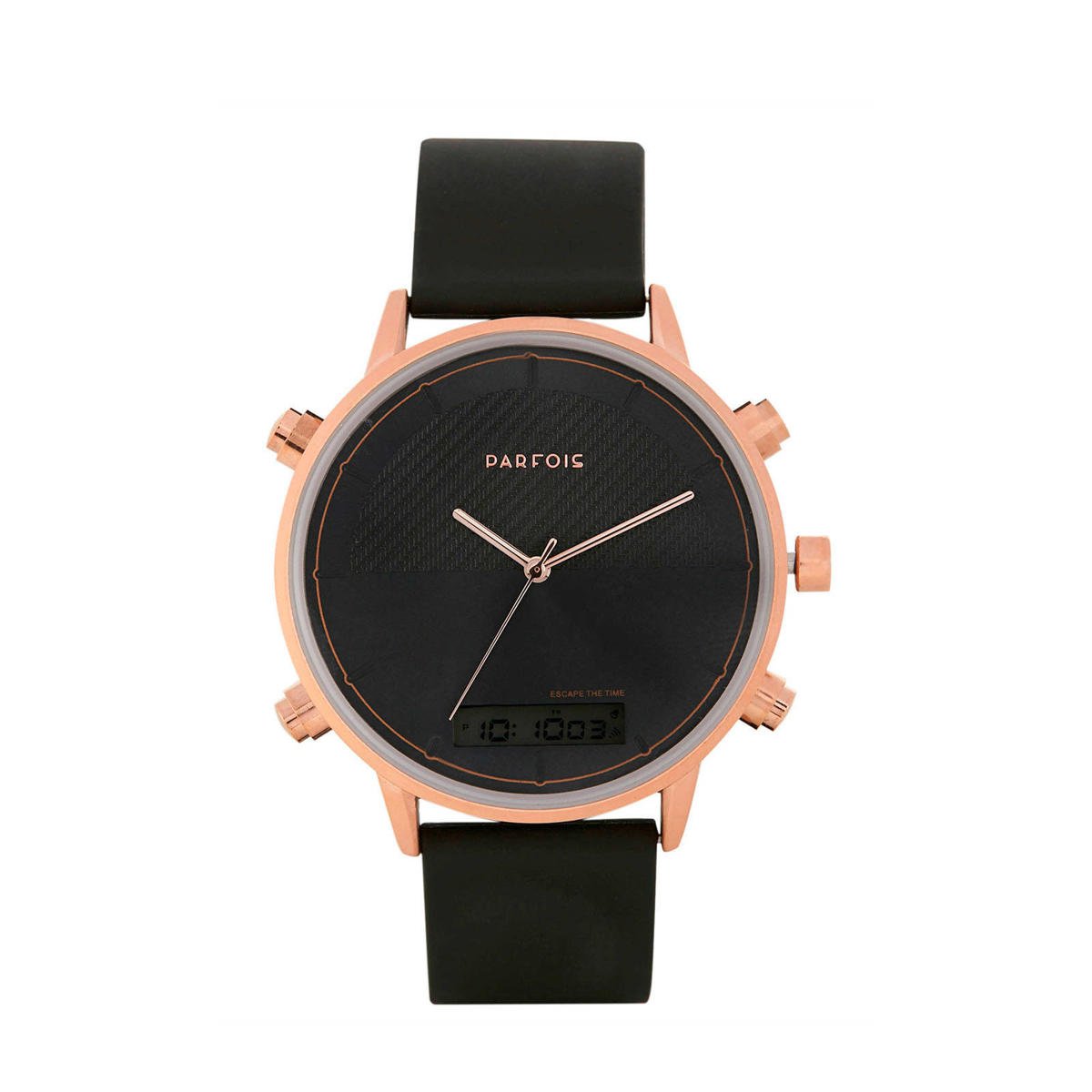 Parfois horloge zwart | wehkamp