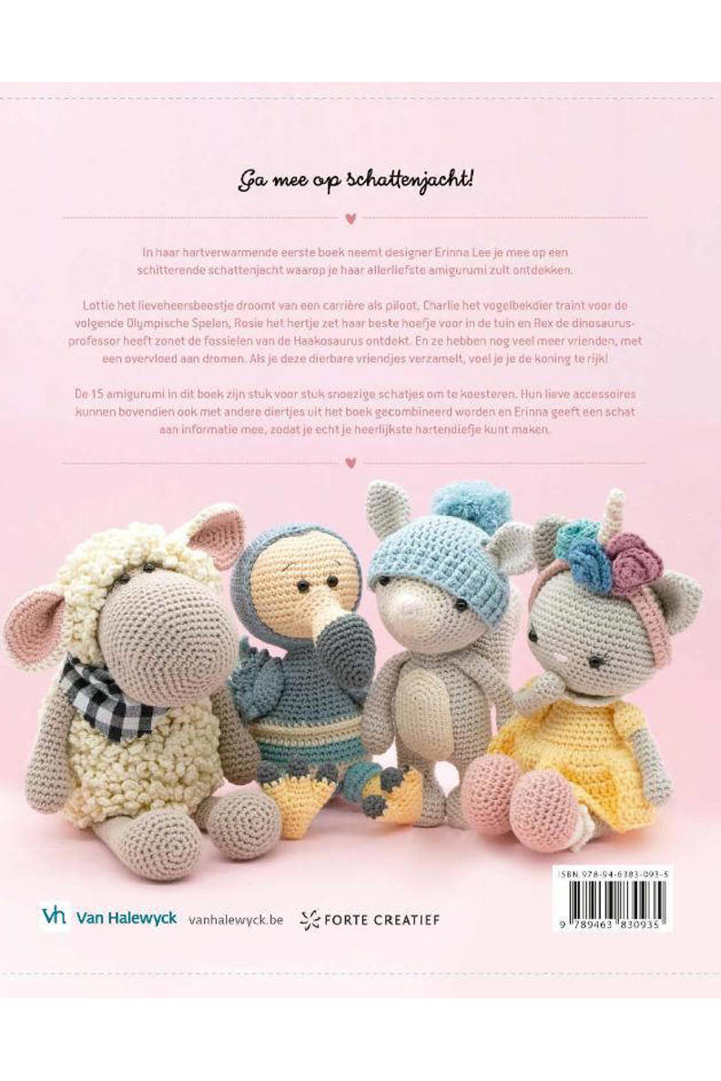 Erinna Lee Amigurumi Hartendiefjes | wehkamp