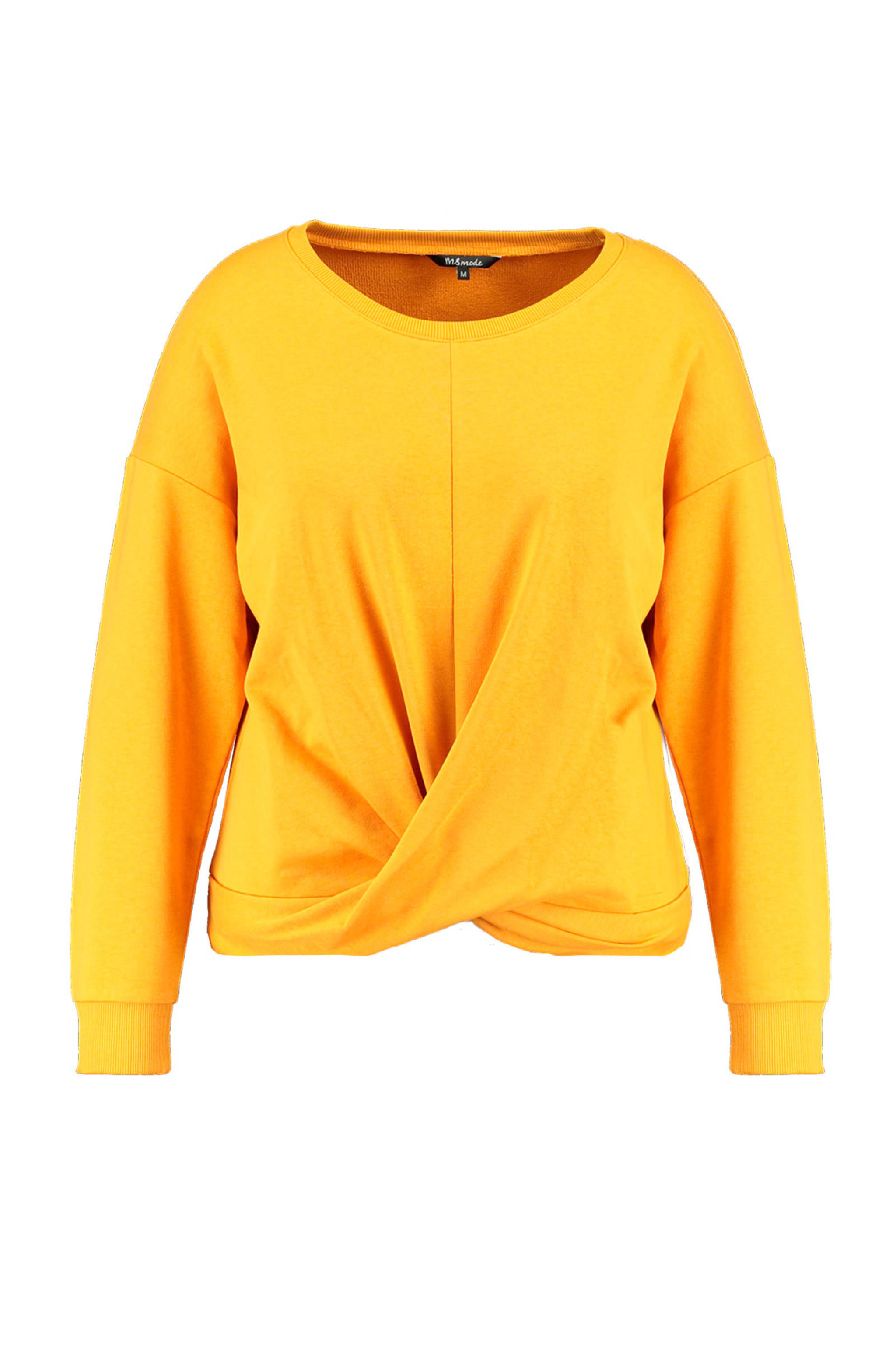 MS Mode sweater geel | wehkamp