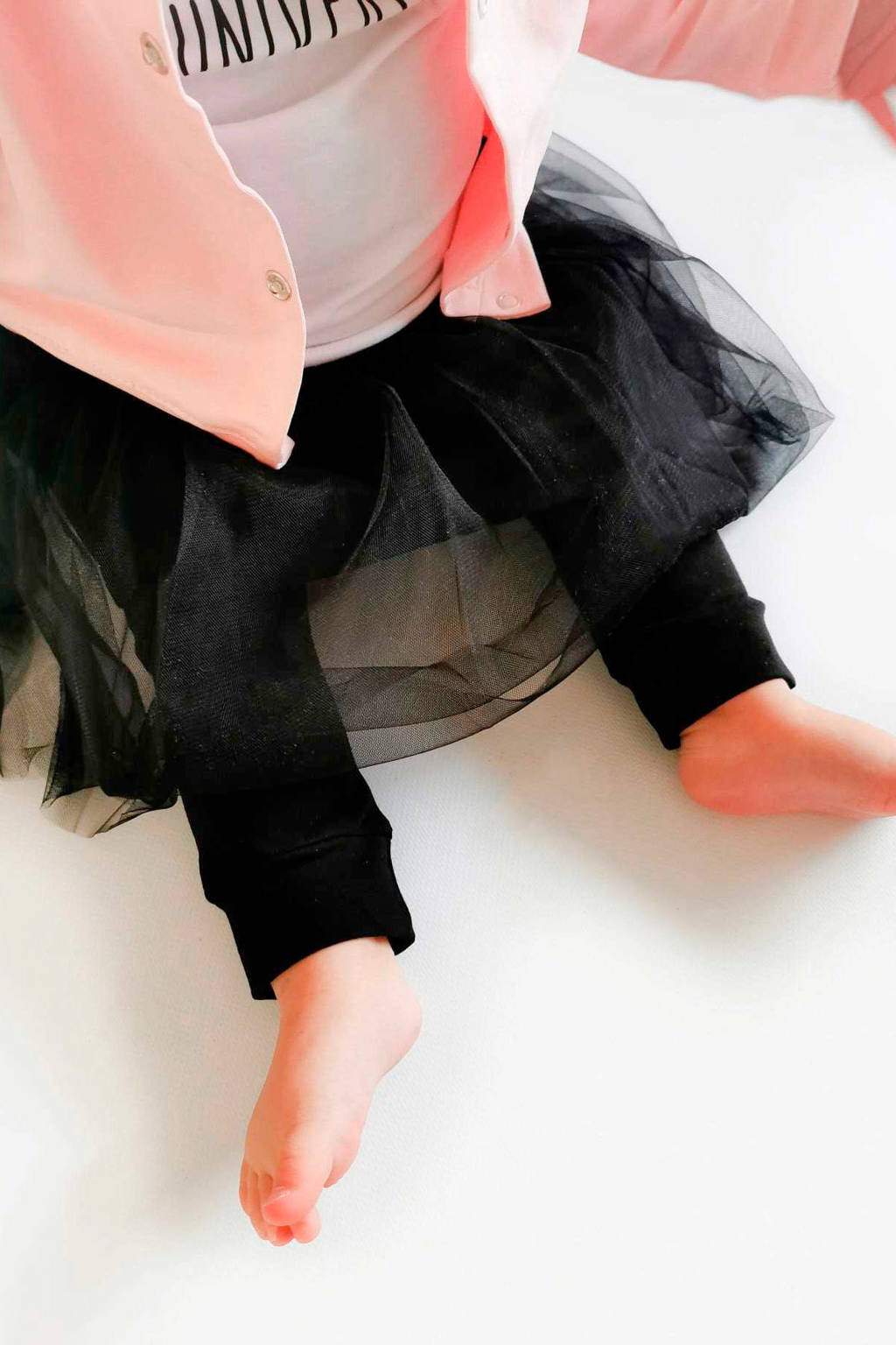 Babystyling tule rok zwart | wehkamp