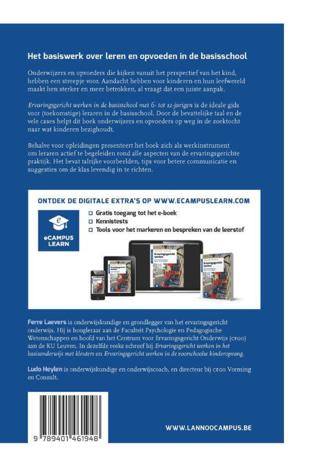 Ferre Laevers en Ludo Heylen Ervaringsgericht werken in het ...