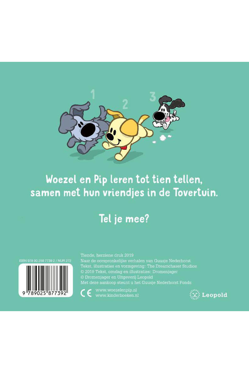 Guusje Nederhorst Woezel & Pip: Samen tellen | wehkamp