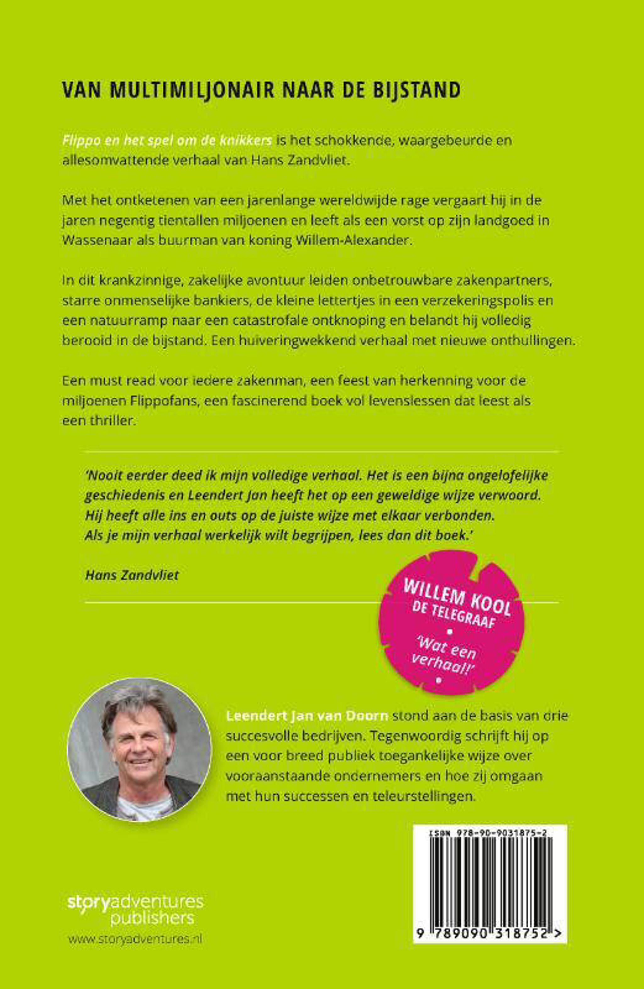 Leendert Jan van Doorn Flippo en het spel om de knikkers | wehkamp